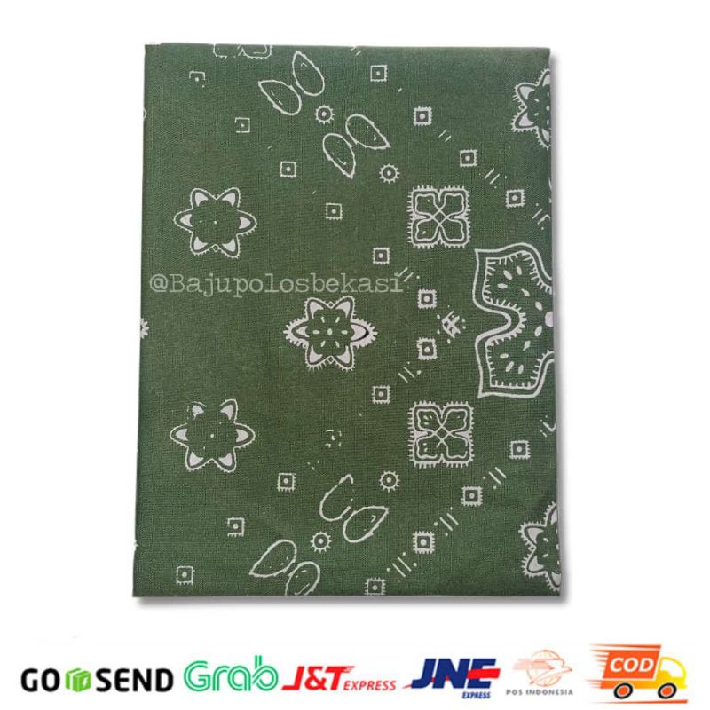 Jual Slayer Bandana Sapu Tangan Pria Wanita Lap Kain Motif Batik Masker ...