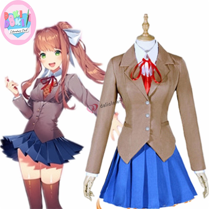 Jual PREORDER Doki Doki Literature Club Cosplay Monika Sayori Yuri ...