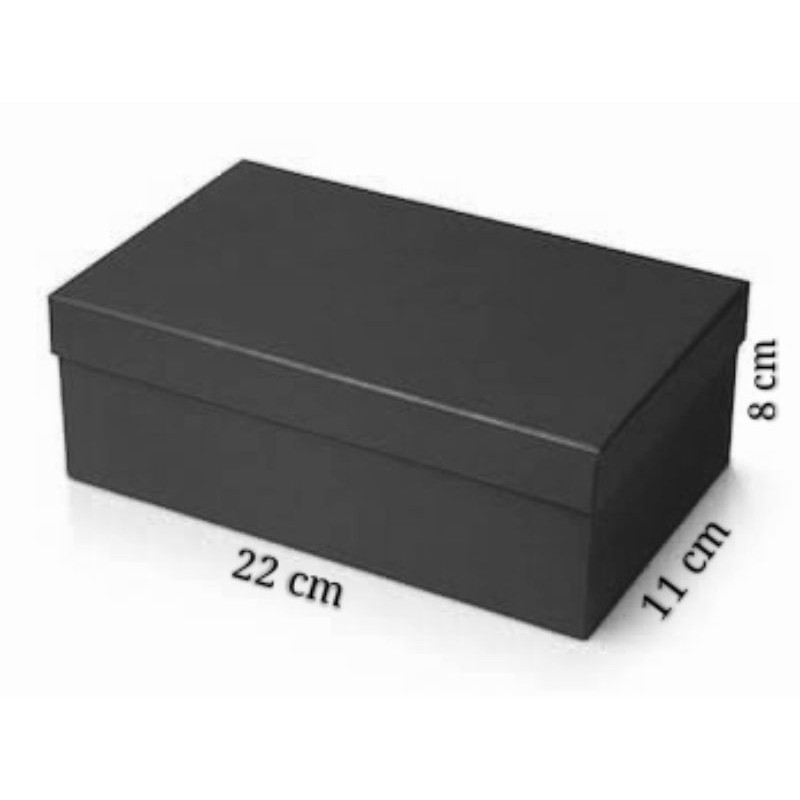 Jual PROFESSIONAL SUPER BLACK HARD BOX 22 X 11 X 8 cm. | Shopee Indonesia