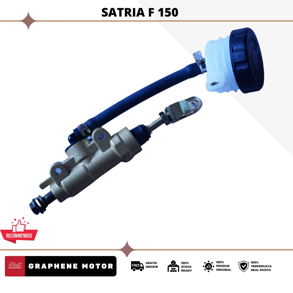 Jual Master Rem Atas Belakang Satria FU 150 / Suntikan Cakram Rear ...