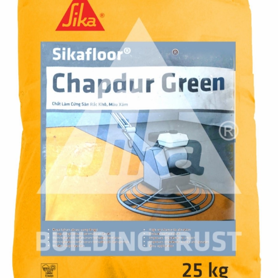 Jual Sika Chapdur Extra Green / Chapdur Extra Hijau Floor Hardener New ...