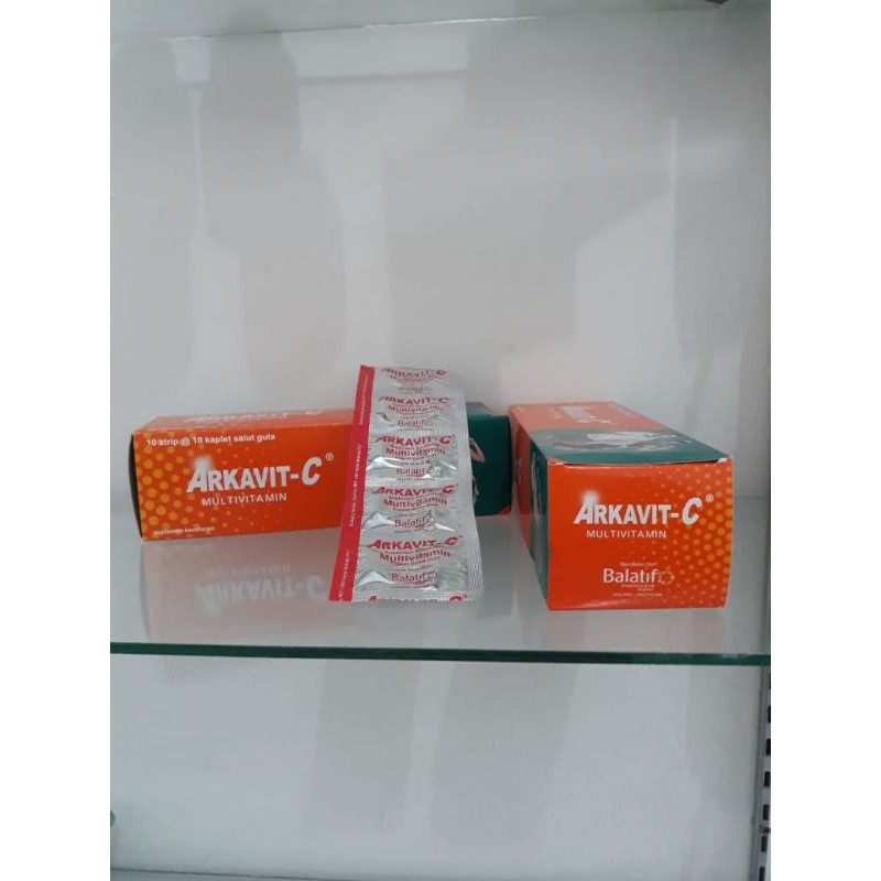 Jual Arkavit - C 1 strip isi 10 tablet | Shopee Indonesia