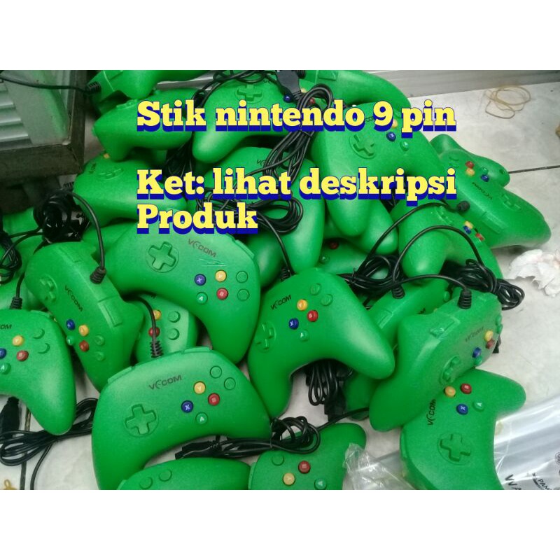 Jual stik/stick nintendo 9 pin/controller | Shopee Indonesia