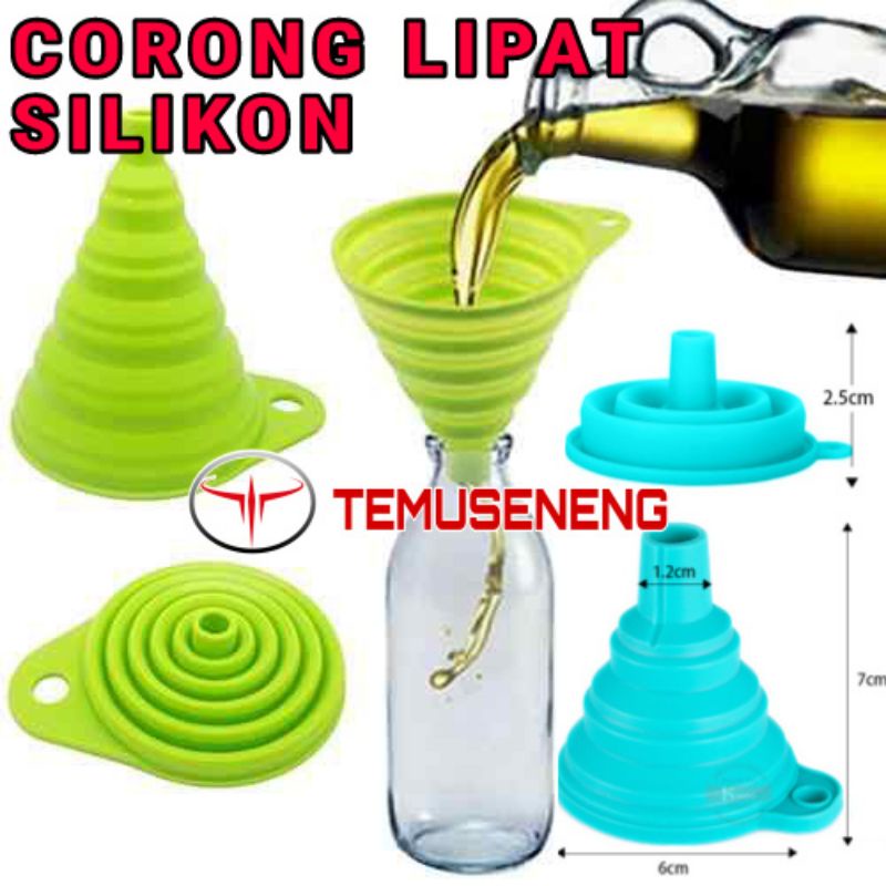 Jual Corong Lipat Corong Minyak Oli Corong Lipat Portable Corong Air ...