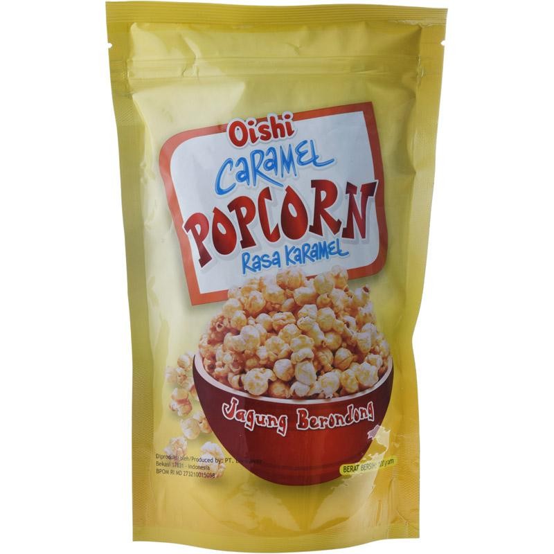 Jual Oishi Popcorn Caramel 100g | Shopee Indonesia