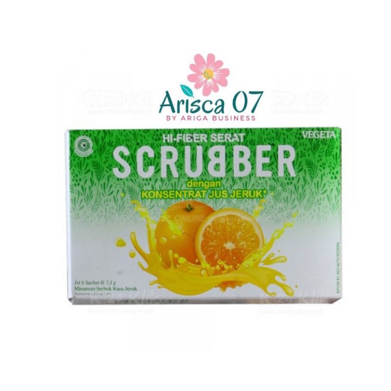 Jual vegeta scrubber harga 1box isi 6 sachet | Shopee Indonesia