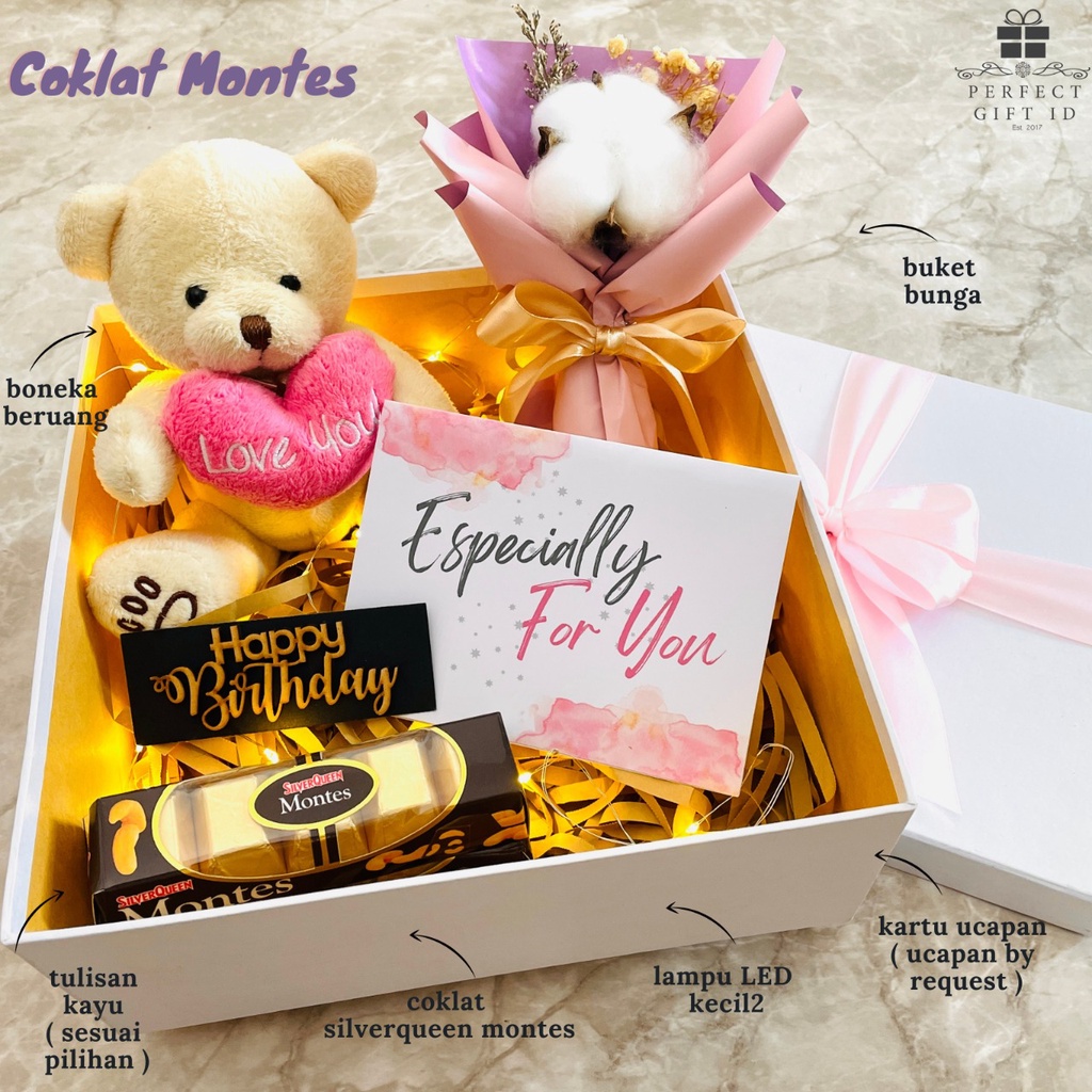 Jual Kado Ulang Tahun Cewek / Kado Anniversary / Kado Ultah / Hadiah ...