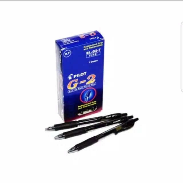 Jual Pulpen Gel Pilot G-2 BL-G2-7 | Shopee Indonesia