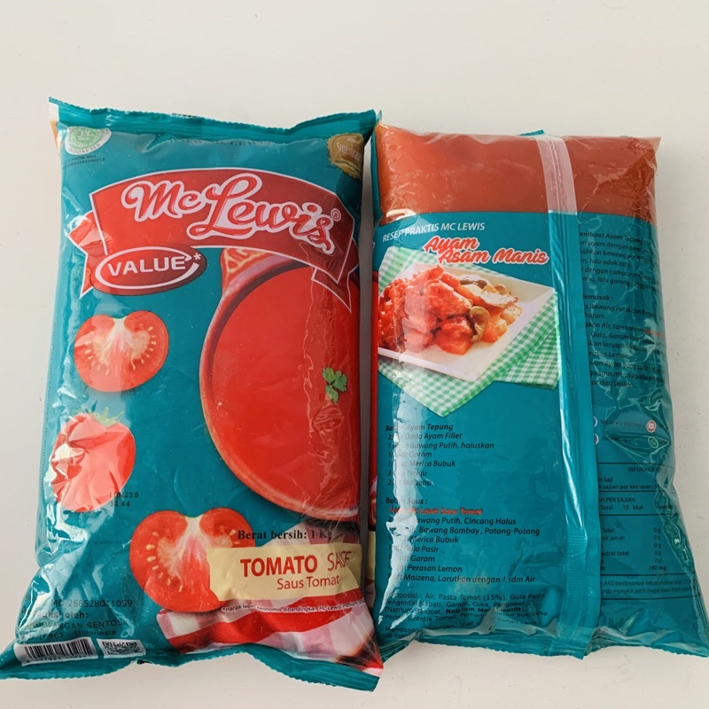 Jual mc Lewis tomato 1kg | Shopee Indonesia