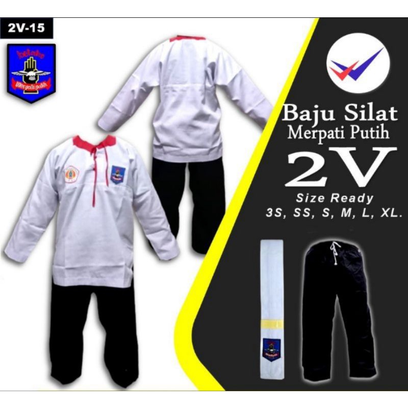 Jual seragam pencak silat merpati putih / baju silat | Shopee Indonesia
