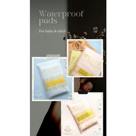 Jual perlak kain waterproof, wonderpad, drypad, alas ompol washable ...