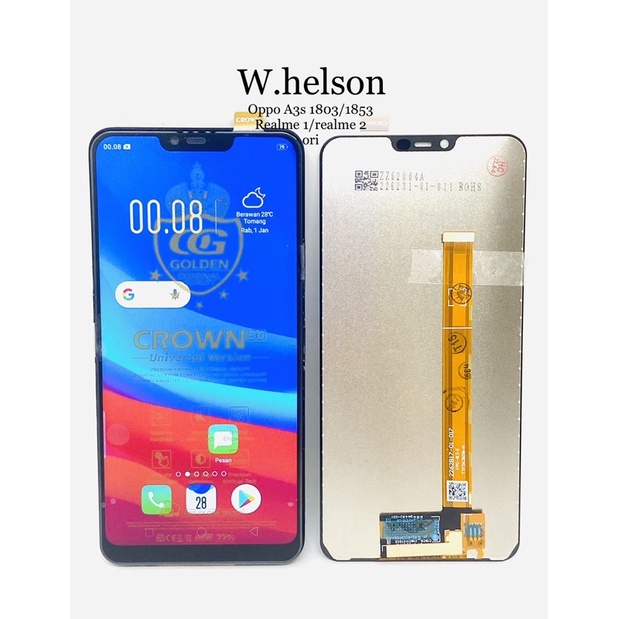 Jual LCD OPPO A3S REALME 2 REALME C1 ORIGINAL | Shopee Indonesia
