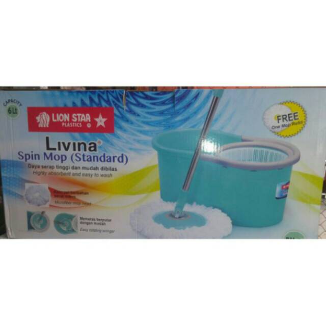 Jual Lion star BM 45 spin mop pel set n | Shopee Indonesia