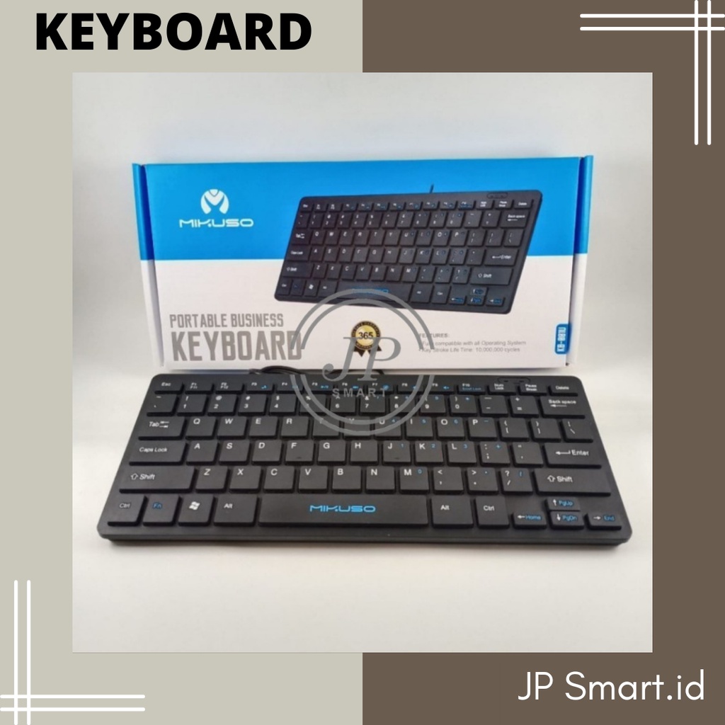 Jual Mini Keyboard Mikuso KB001U KB-001U pengganti Nisuta | Shopee ...