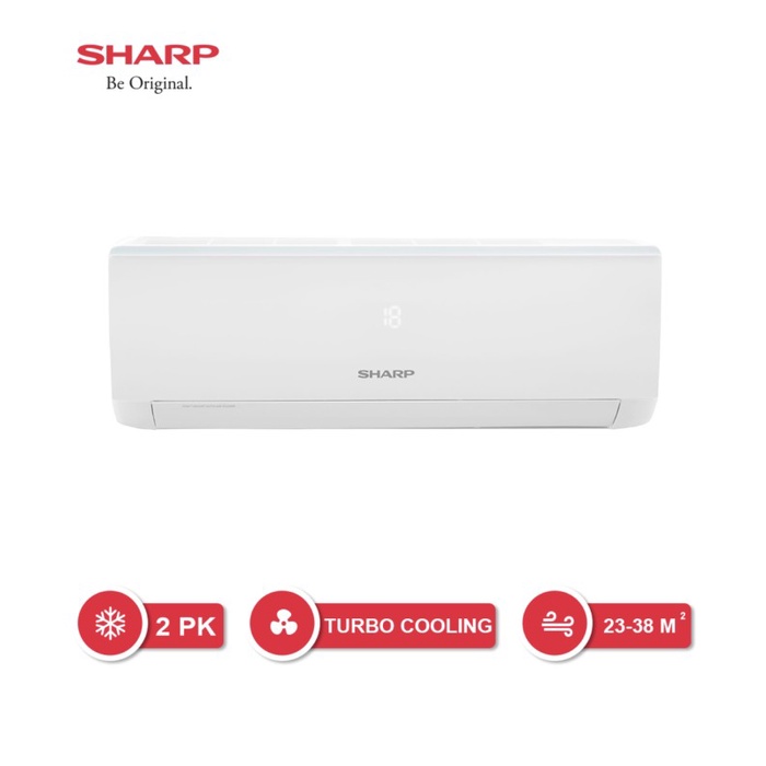 Jual SHARP AC 2 PK - AH-A18UCY [Indoor + Outdoor Unit Only] | Shopee ...