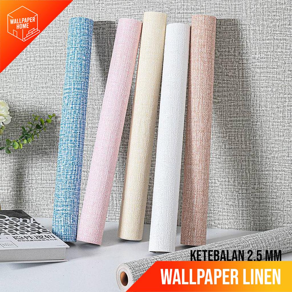 Jual Wallpaper Linen Roll | Wallpaper Dinding | Dekorasi Kamar ...