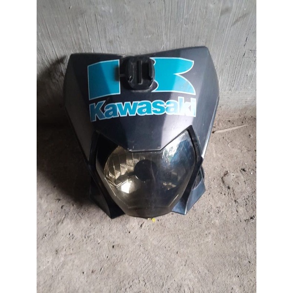 Jual Batok lampu depan Klx Bf d tracker original copotan headlamp ...
