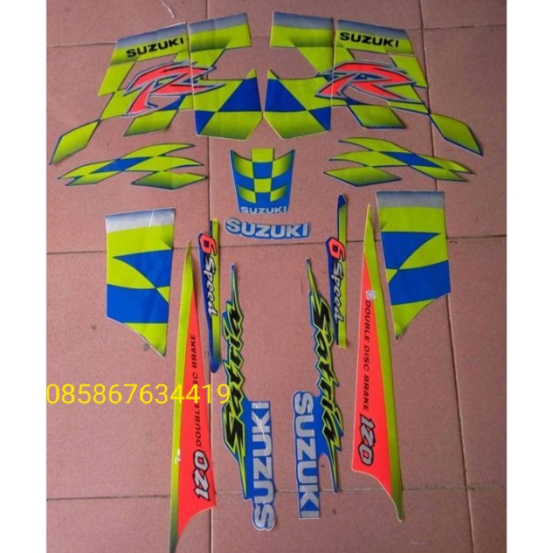 Jual stiker satria r keny Robert | Shopee Indonesia
