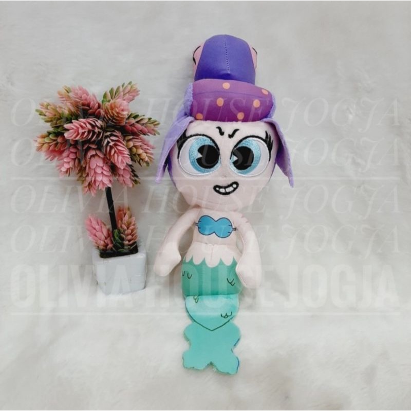 Jual Boneka Cala Maria Cuphead Boneka Cuphead Mermaid Boneka Mermaid ...