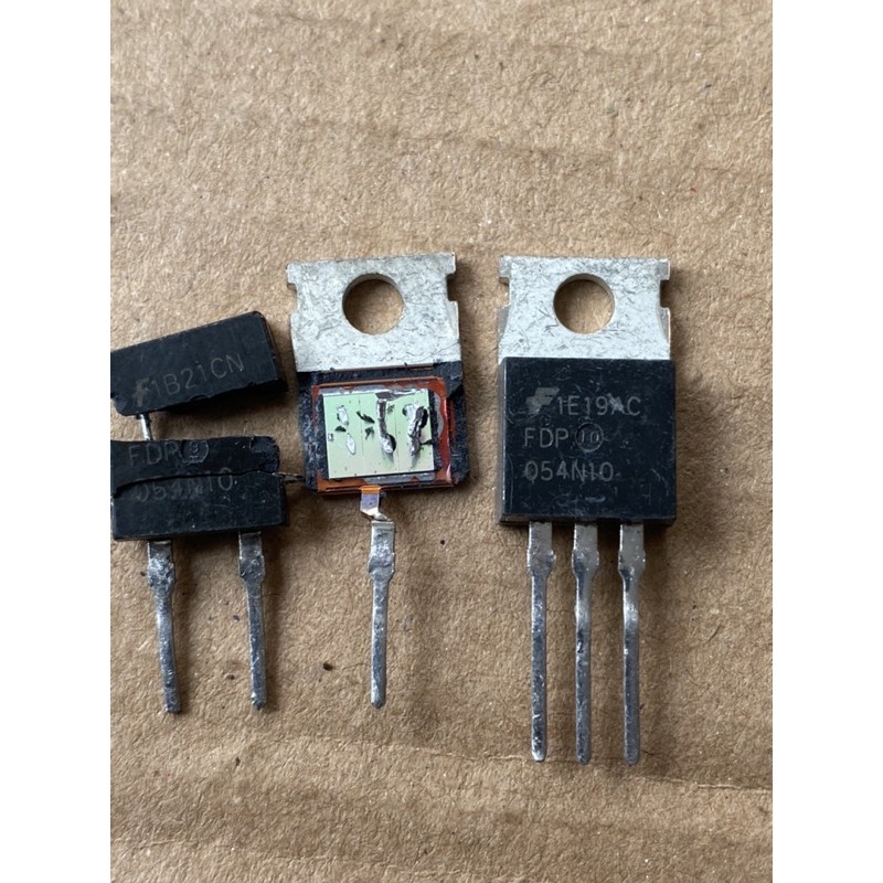 Jual mosfet FDP054N10 N-chanel 100v 144A cabutan original | Shopee ...