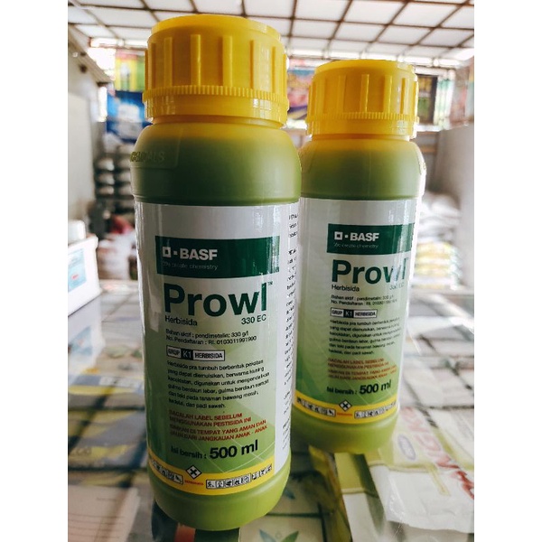 Jual PROWL 330EC/PENDIMETALIN 330EC , HERBISIDA ORIGINAL BASF ,500ML ...