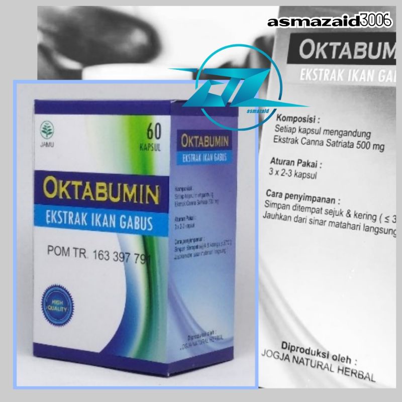 Jual Ekstrak Ikan Gabus | Oktabumin | kaya albumin | Shopee Indonesia