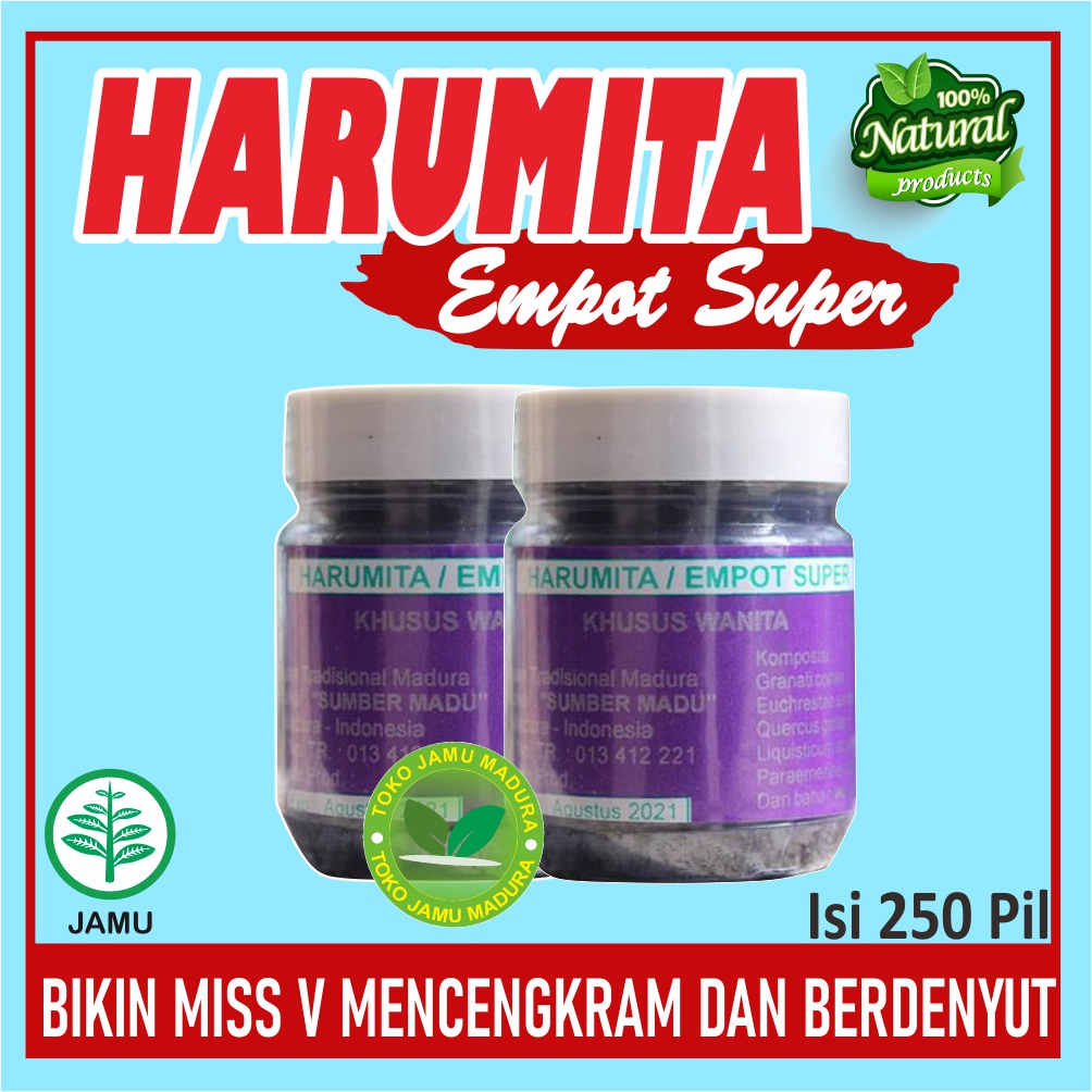 Jual Jamu Rapet V Harumita Super Empot Jumbo Pil Perawatan Kewanitaan ...