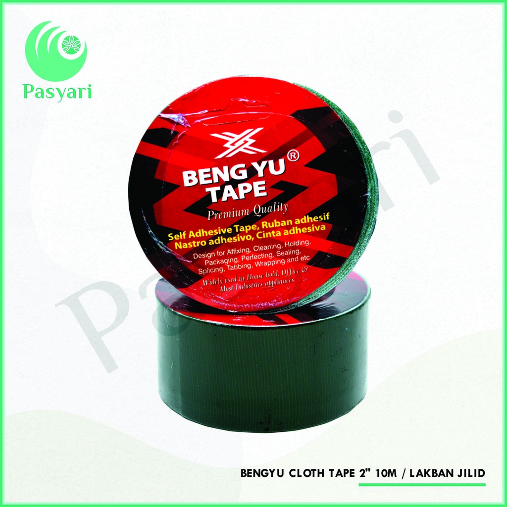 Jual Bengyu Cloth Tape 2" 10m / lakban jilid | Shopee Indonesia