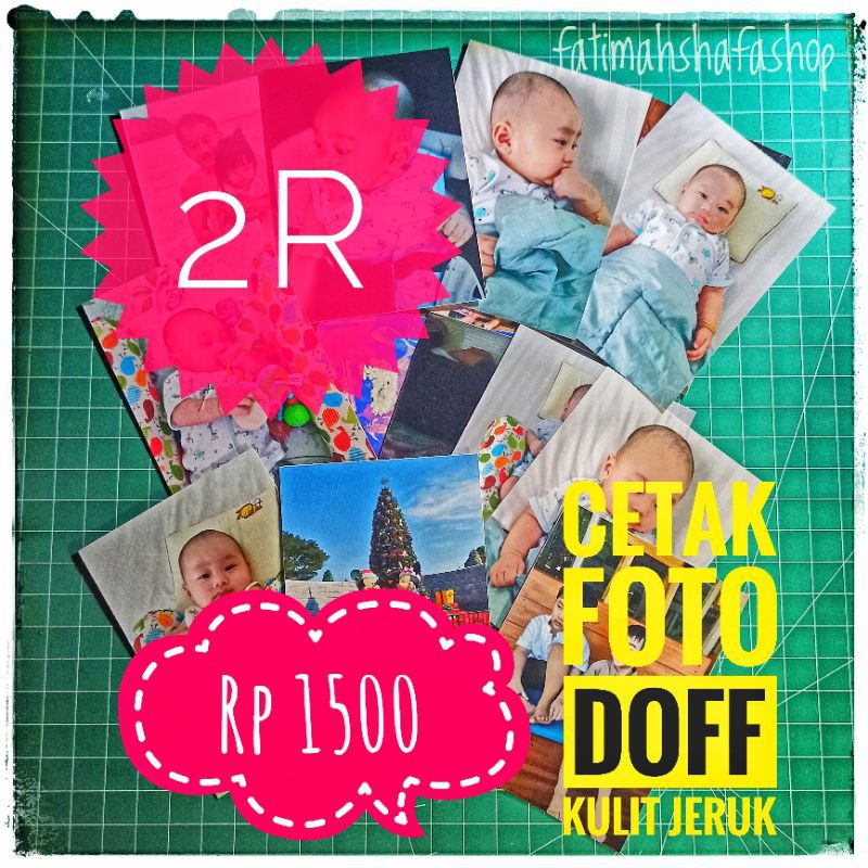 Jual Cetak Foto 1R 2R 3R 4R Doff Halus/Silky Glossy | Shopee Indonesia