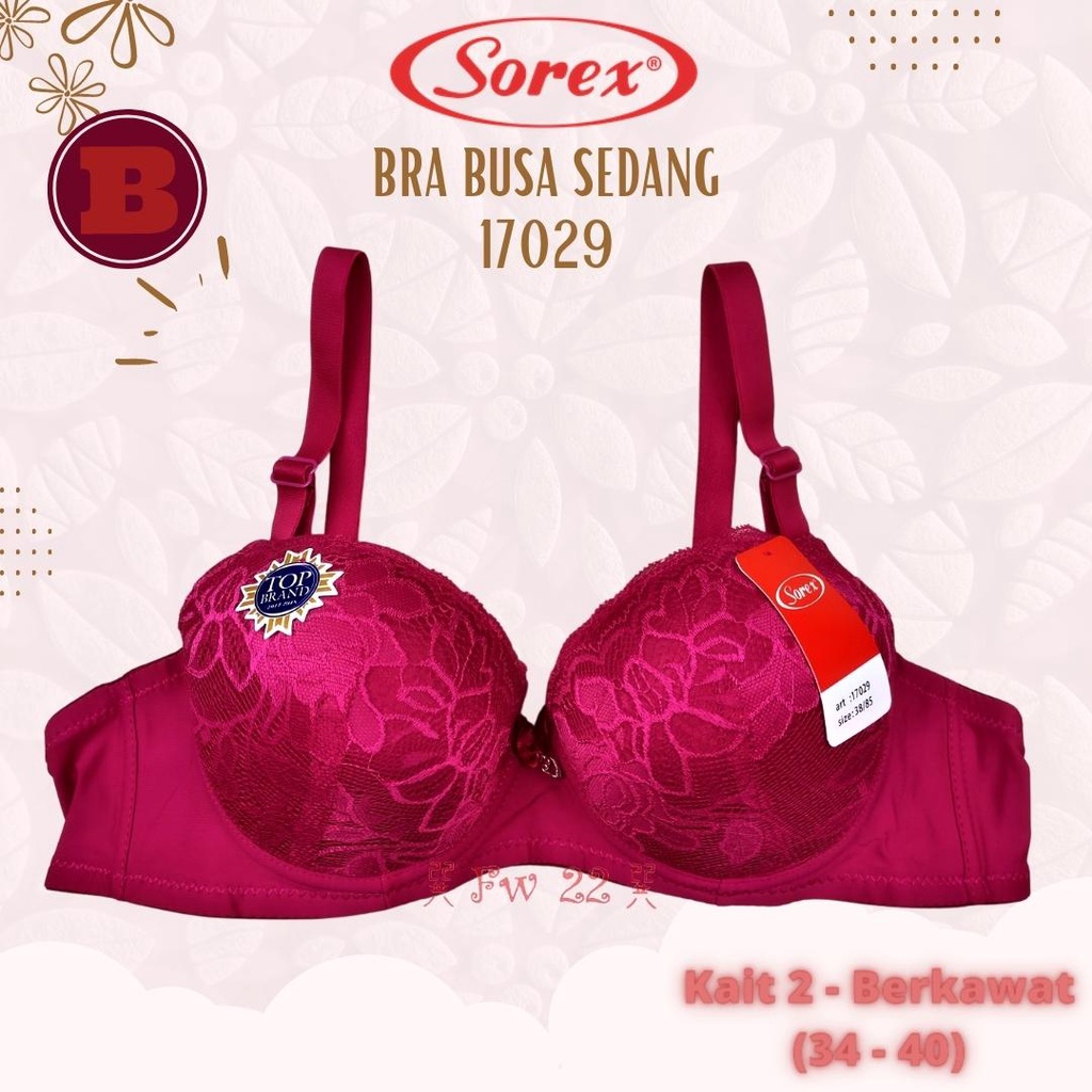Jual Bra Wanita Tally 17029 Berbusa Sedang dengan Kawat yang Sangat Nyaman untuk Kegiatan Sehari ...