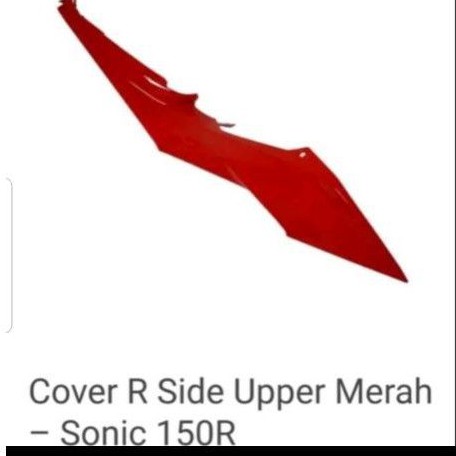 Jual Cover R Side Sonic Hitam Dan Merah Ori Honda AHM | Shopee Indonesia