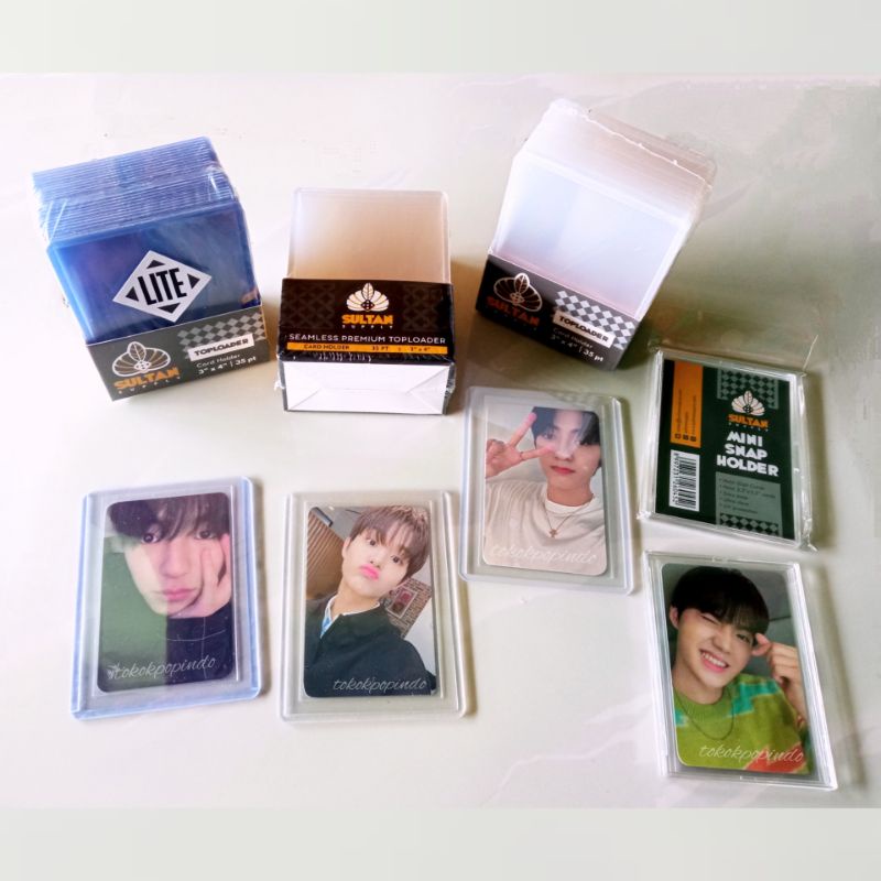 Jual SULTAN TOPLOADER 35pt 3"X4" 3x4 lite seamless premium mini snap ...