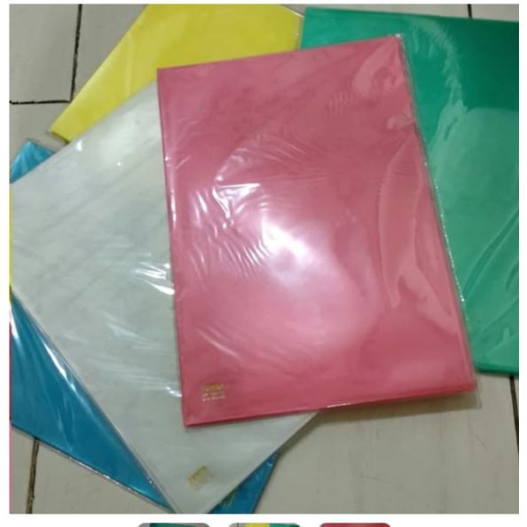 Jual Map L Clear Sleeve _ WARNA Joyko ( CS-2335 ) | Shopee Indonesia