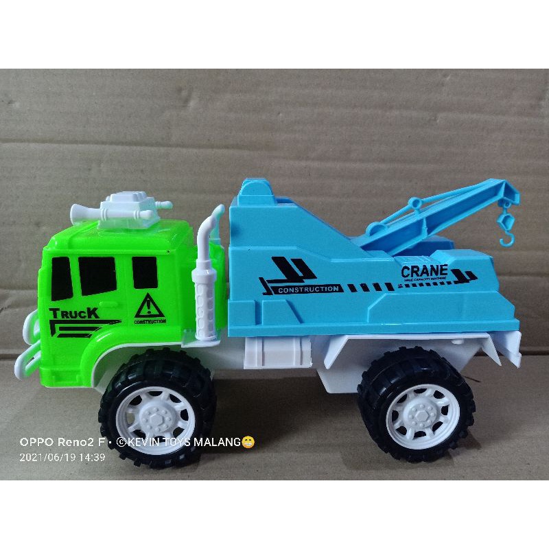 Jual AK 03 MAINAN TRUCK KONTRUKSI DEREK / MAINAN MOBIL KONTRUKSI DEREK ...