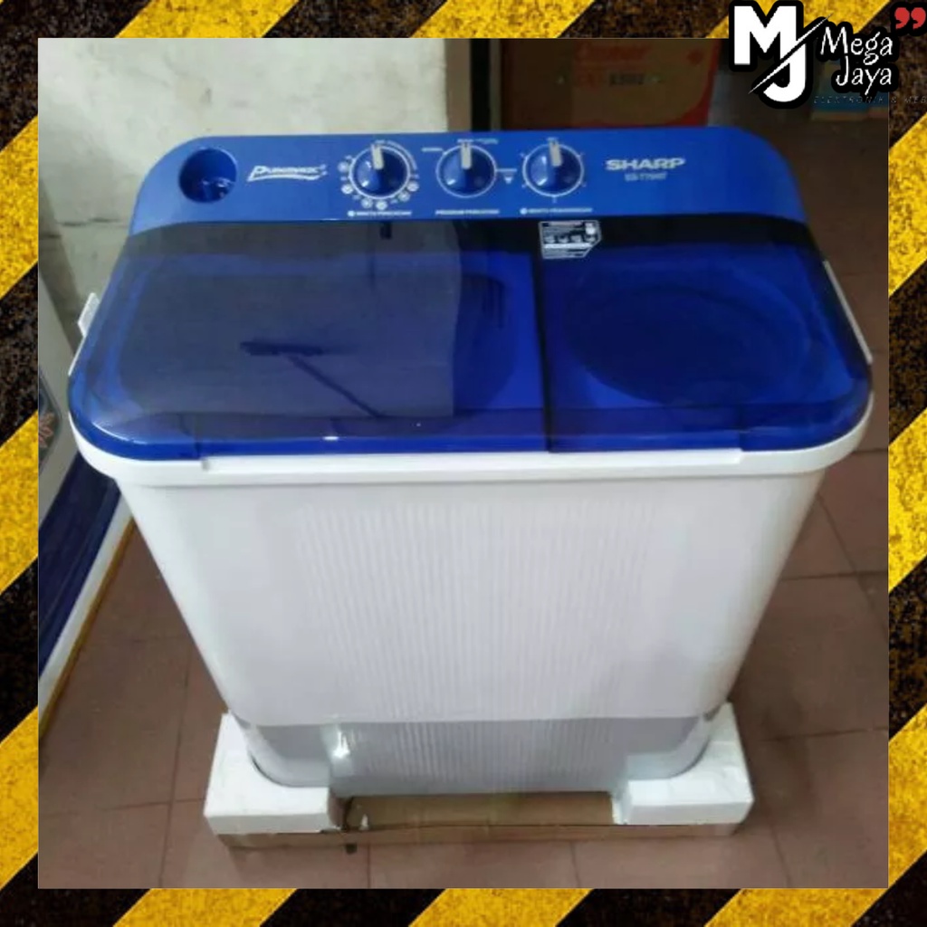 Jual MESIN CUCI SHARP EST-75NT / 2 TABUNG / KAPASITAS 7 KG | Shopee ...