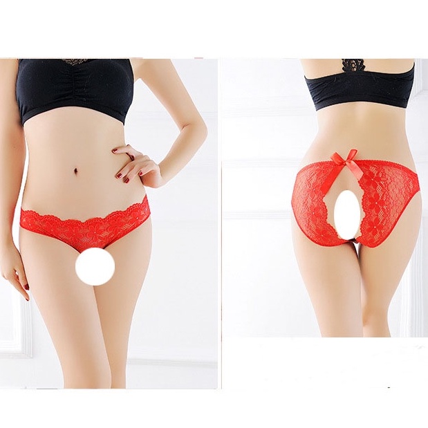 Jual Celana Dalam Wanita Sexy Crotchless Ukuran Jumbo Transparan G