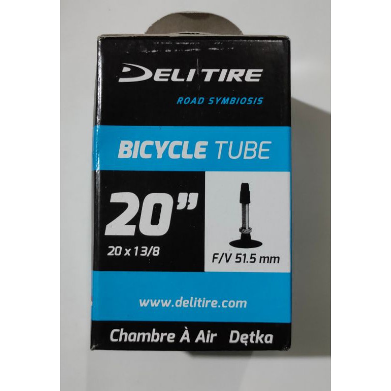 Jual Ban dalam sepeda 20x1 3/8(20+)cop presta fresta f/v 51.5mm deli tire br | Shopee Indonesia