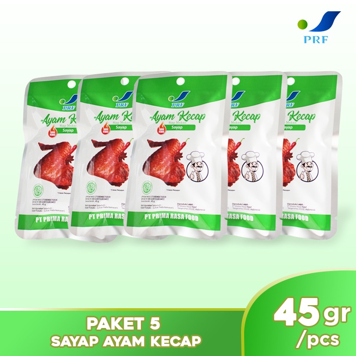 Jual Prima Rasa Food - PAKET 5 - Sayap Ayam Kecap Siap Makan - Makanan ...
