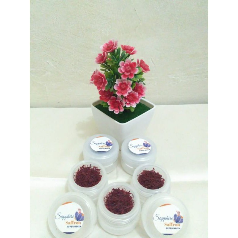 Jual Turkish Saphire Saffron Super negin (Mini paket) | Shopee Indonesia