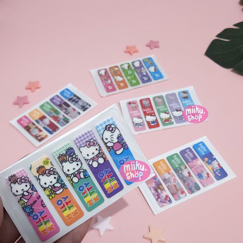 Jual STICKY NOTE HOLOGRAM KARAKTER HELLO KITTY | Shopee Indonesia