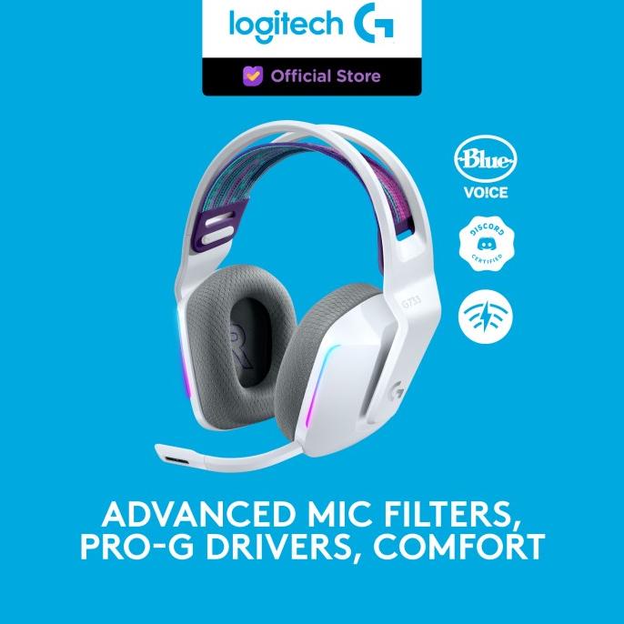 Jual Logitech G733 Lightspeed Wireless 7.1 Surround Gaming Headset ...