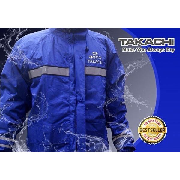 Jual PROMO MANTEL TAKACHI JAPAN 882 PARASUT / JAS HUJAN MOTOR SETARA ...