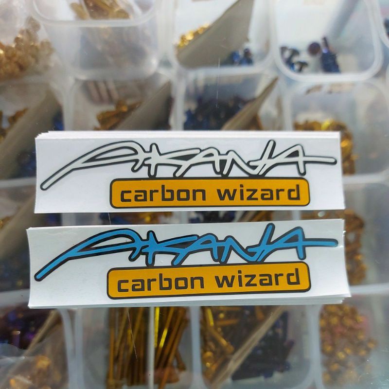 Jual stiker akana carbon wizard | Shopee Indonesia