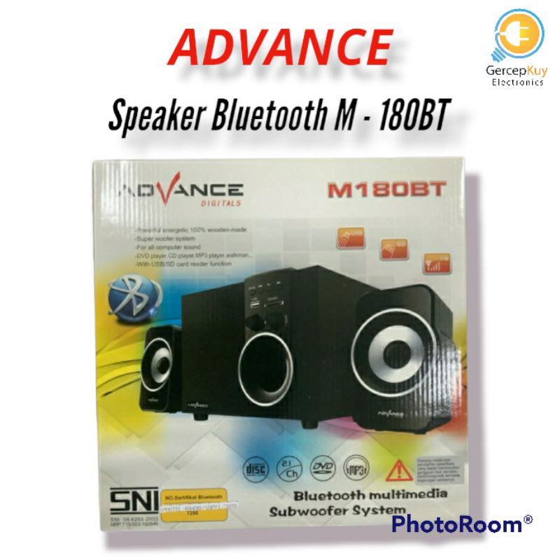 Jual Advance Speaker Aktif Bluetooth M180BT | Shopee Indonesia