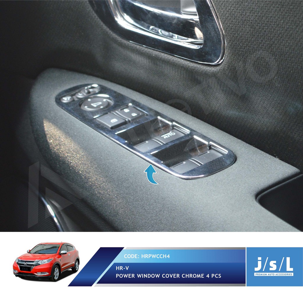 Jual Honda HRV List Power Window Interior JSL / Power Window Cover ...