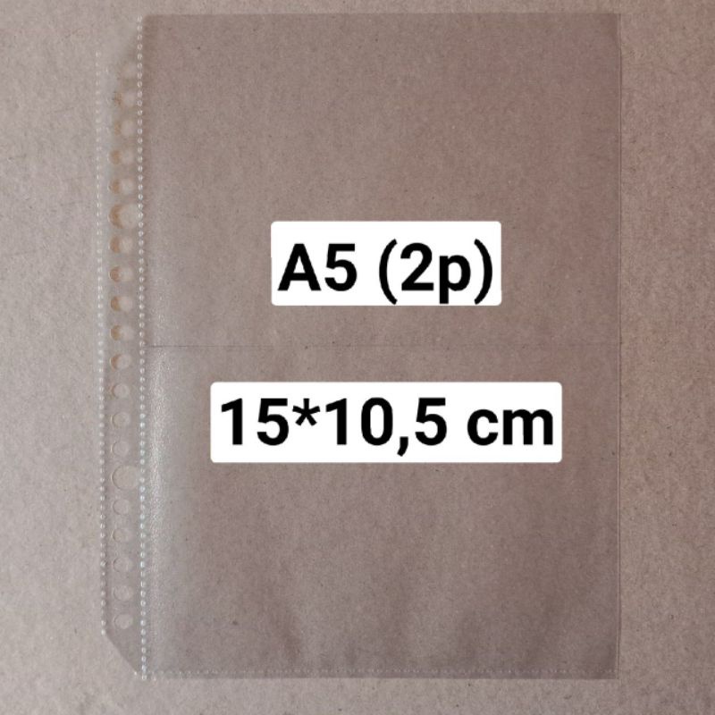 Jual [Min 5] Sleeve A5 Custom Bantex 7 ring dan 20 ring | Shopee Indonesia