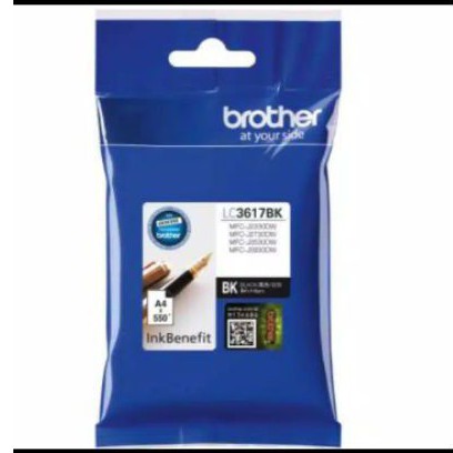 Jual TINTA BROTHER LC3617 / LC 3617 BLACK ORIGINAL | Shopee Indonesia