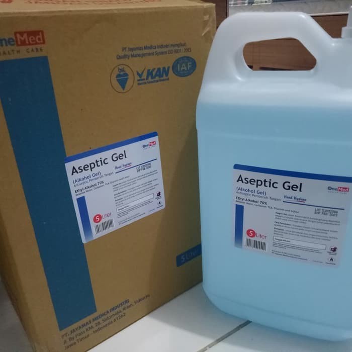 Jual Aseptic Gel onemed 5 liter / isi ulang aseptic gel | Shopee Indonesia