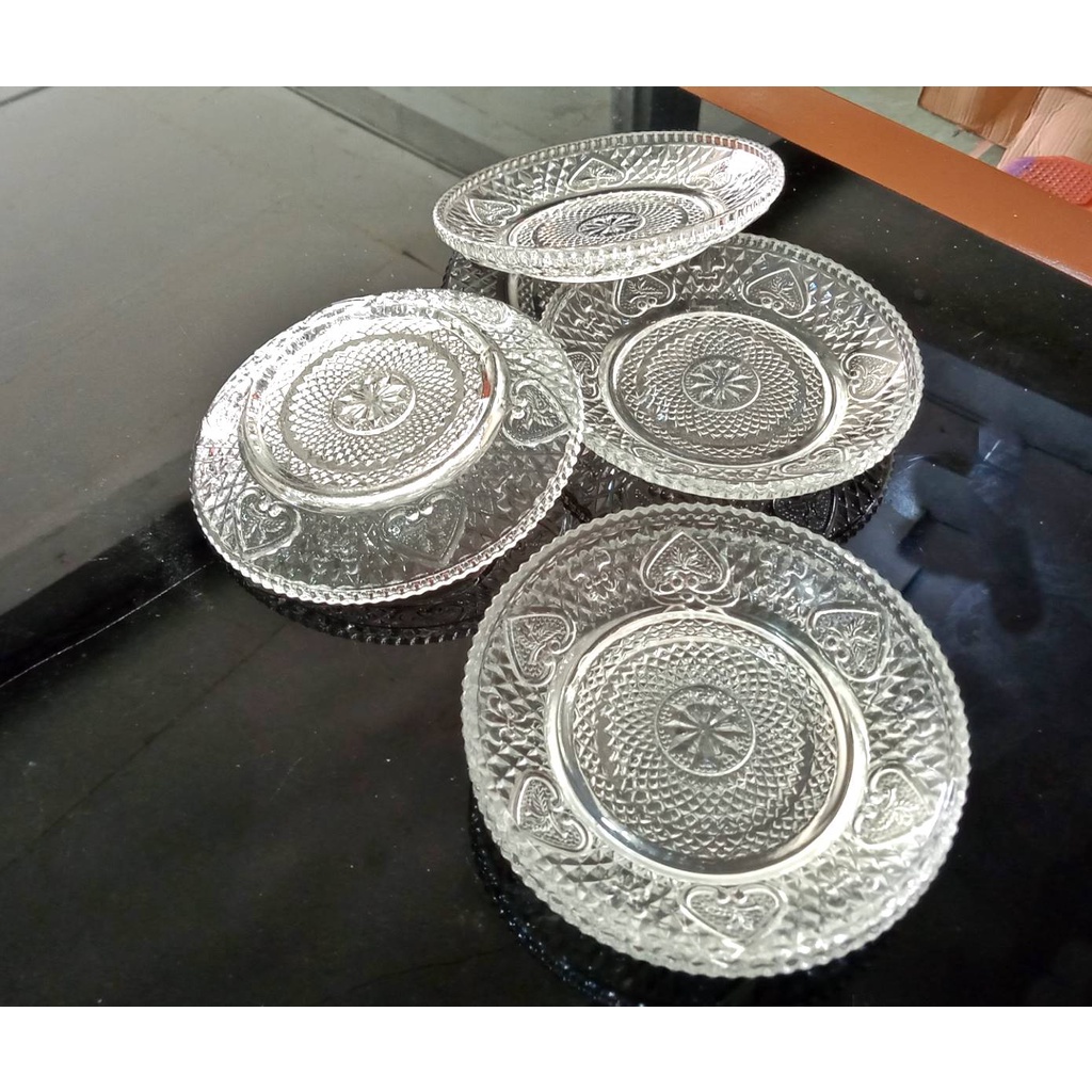 Jual Piring Tatak Kaca Minimalis Isi 6pcs | Shopee Indonesia
