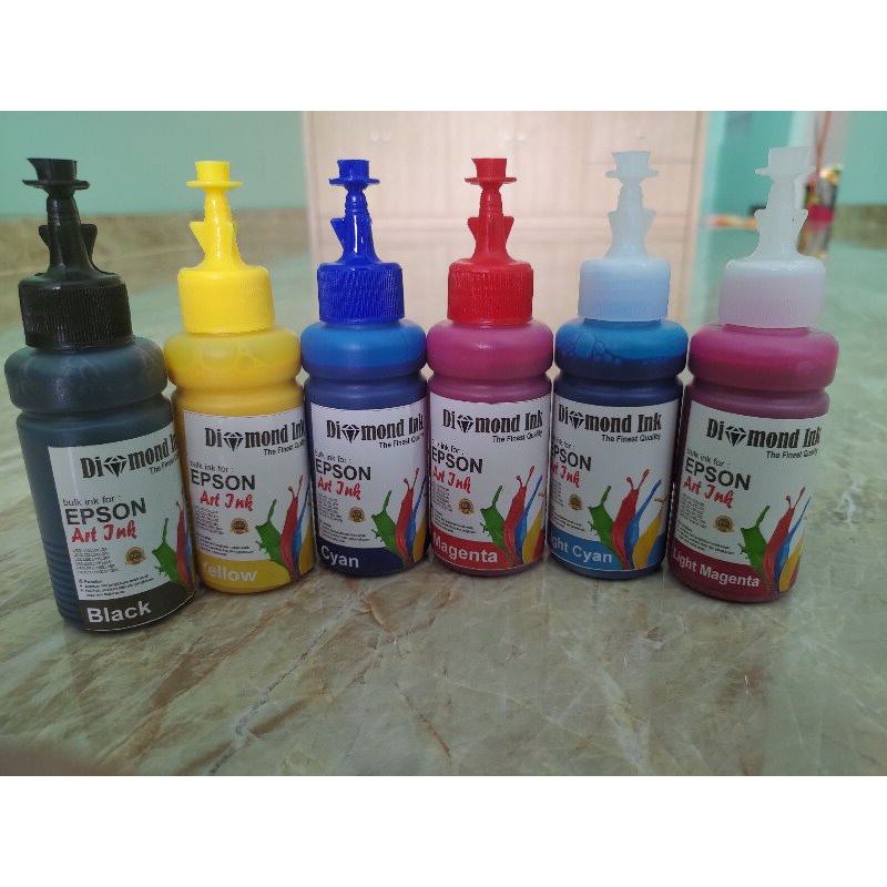Jual TINTA REFILL EPSON ART PAPER Diamond Ink Best Photo Quality Grade ...